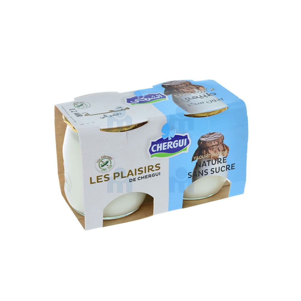 PLAISIR DE CHERGUI NATURE SUCRE 125*2 – Liya